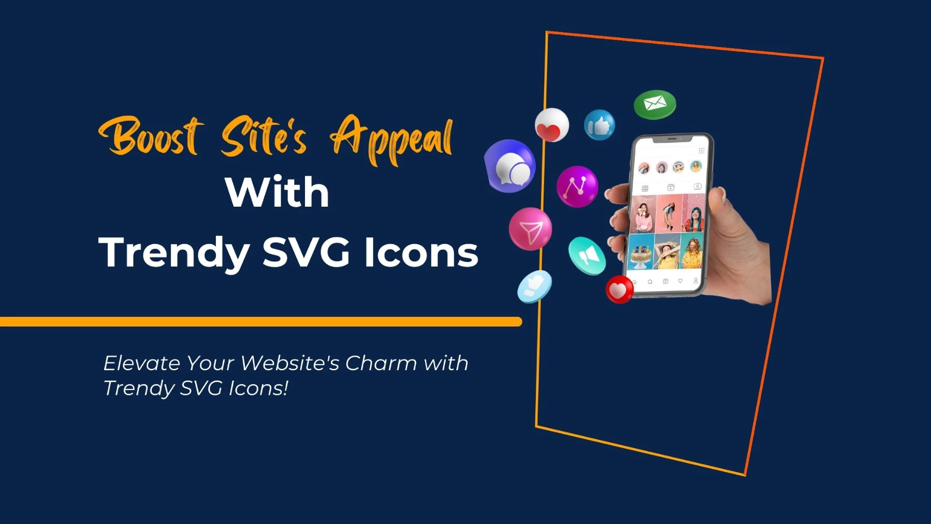 Boost Your Site's Appeal with These Trendy SVG Icons